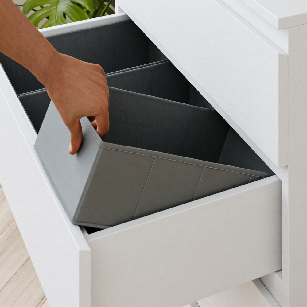 Malm - Verleihe der IKEA Kommode mit ClutterCover neuen Stil